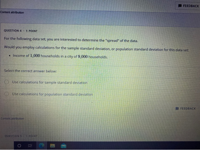 Solved FEEDBACK Content attribution QUESTION 41 POINT For | Chegg.com