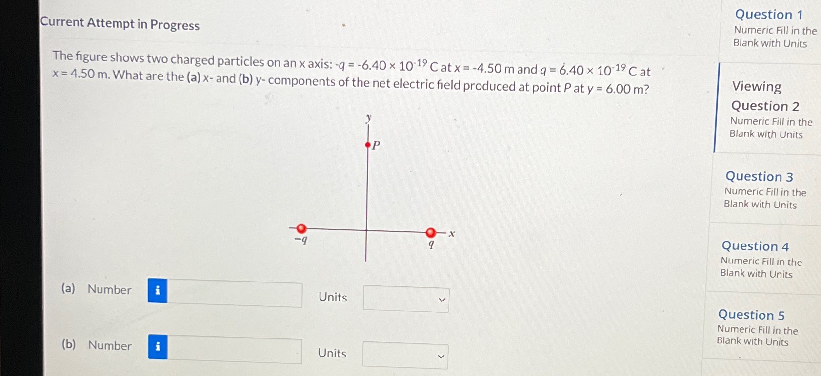 Solved Current Attempt in ProgressThe figure shows two | Chegg.com