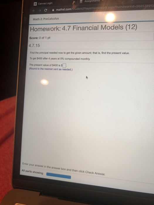 Solved Assignments WW Canvas Login . | Chegg.com