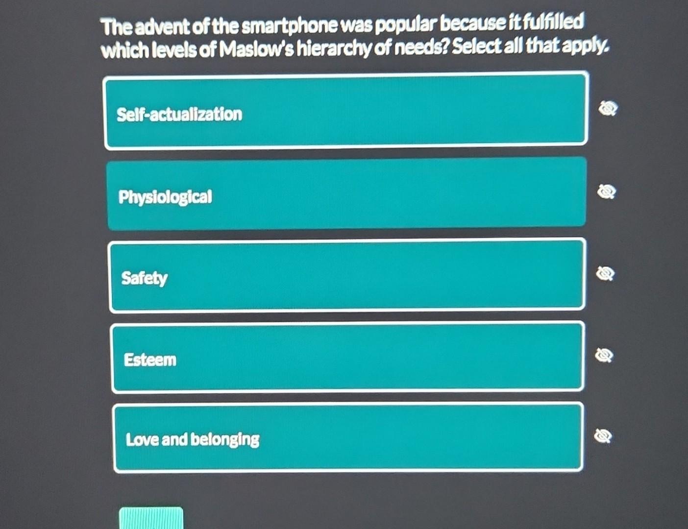 Solved Theadvent of the smartphone was popular becauseit | Chegg.com