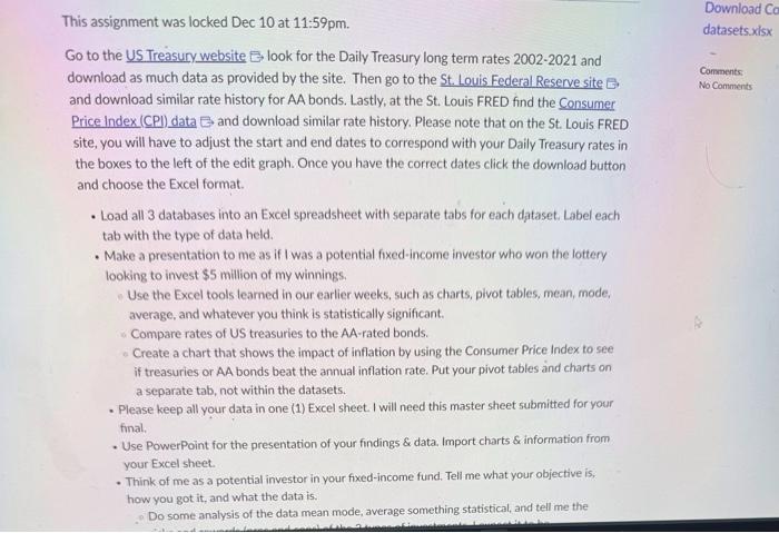 Solved Go to the US Treasury website 3 look for the Daily | Chegg.com