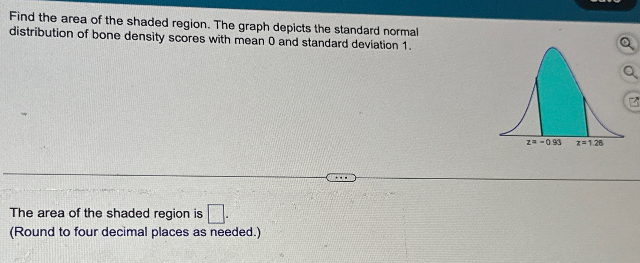 Solved Find the area of the shaded region. The graph depicts | Chegg.com