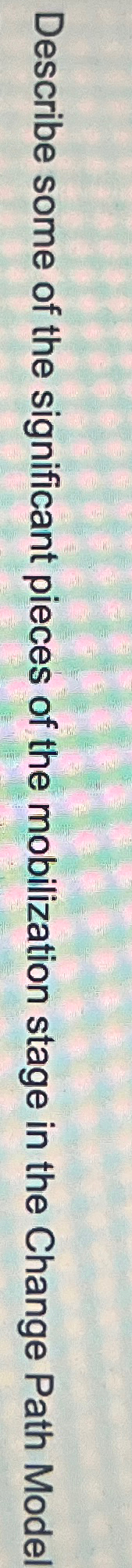 Solved Describe some of the significant pieces of the | Chegg.com