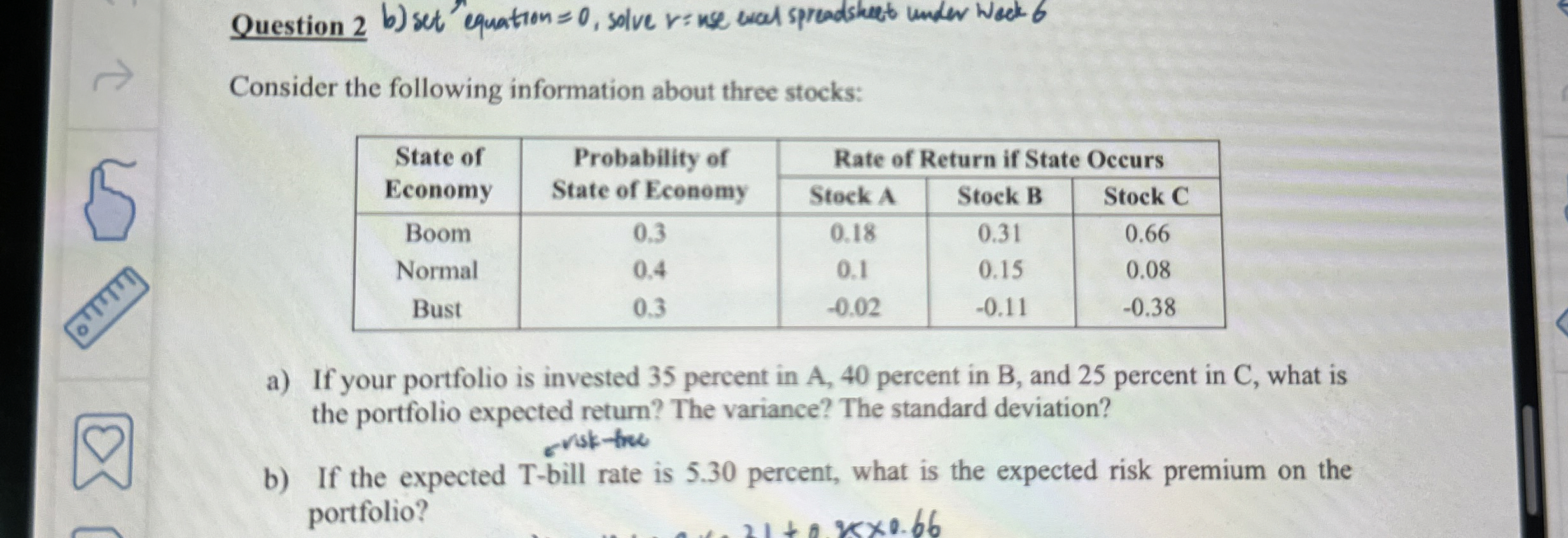 Solved Question 2 ﻿b) ﻿set 'equation =0, ﻿solve r= ﻿we eval | Chegg.com
