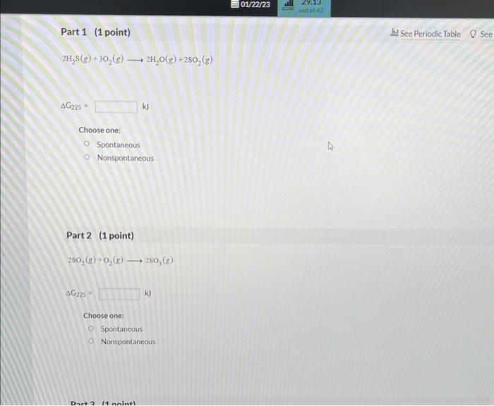 Solved For each part below, use the data below to calculate | Chegg.com