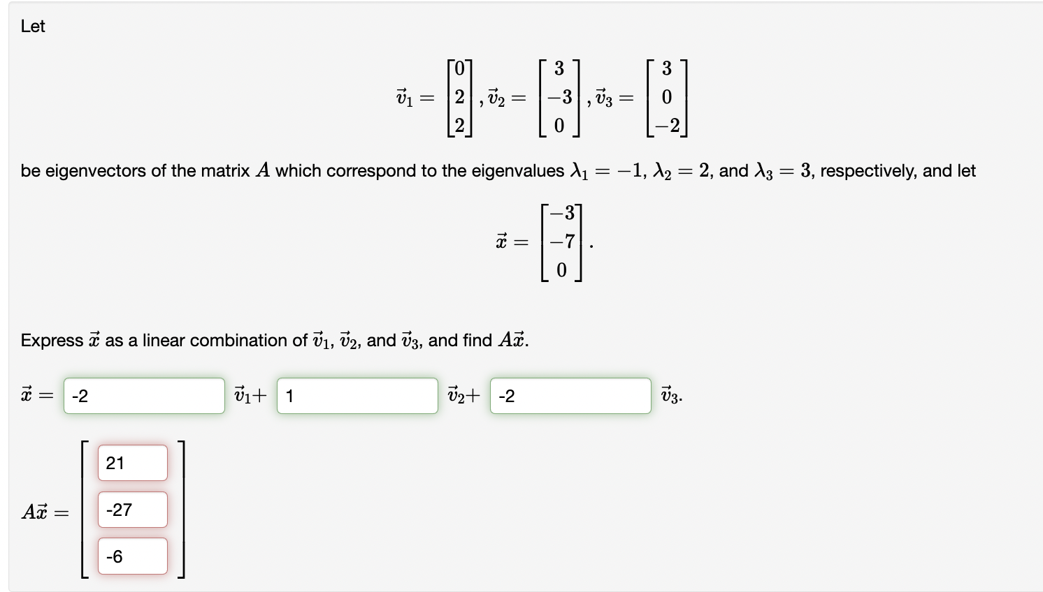 Solved Letvec(v)1=[022],vec(v)2=[3-30],vec(v)3=[30-2]be | Chegg.com