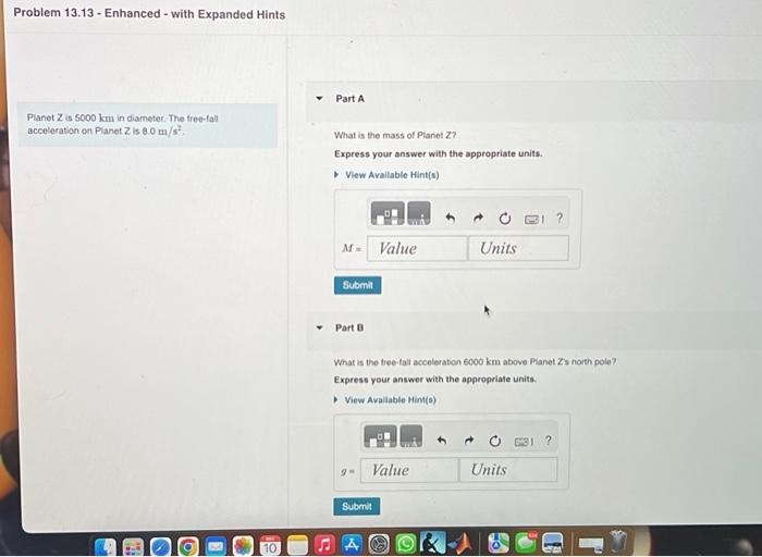 Solved Problem 13.13 - Enhanced - with Expanded Hints Part A | Chegg.com