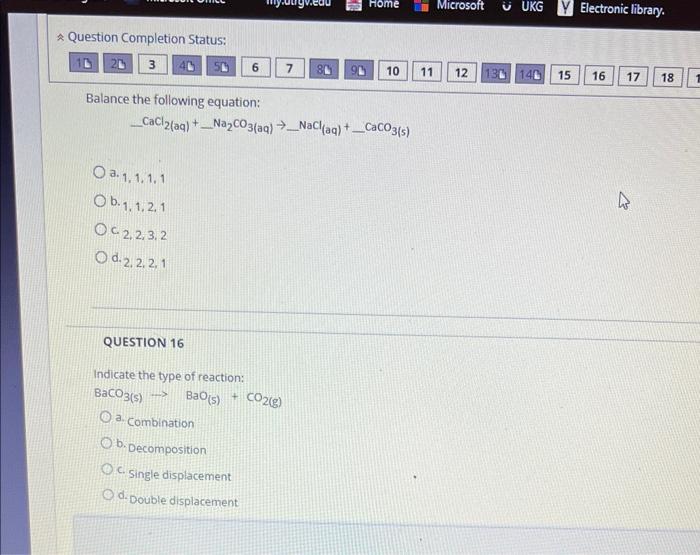 Solved Indicate the type of reaction: 4Cr+3O2→2Cr2O3 a. | Chegg.com