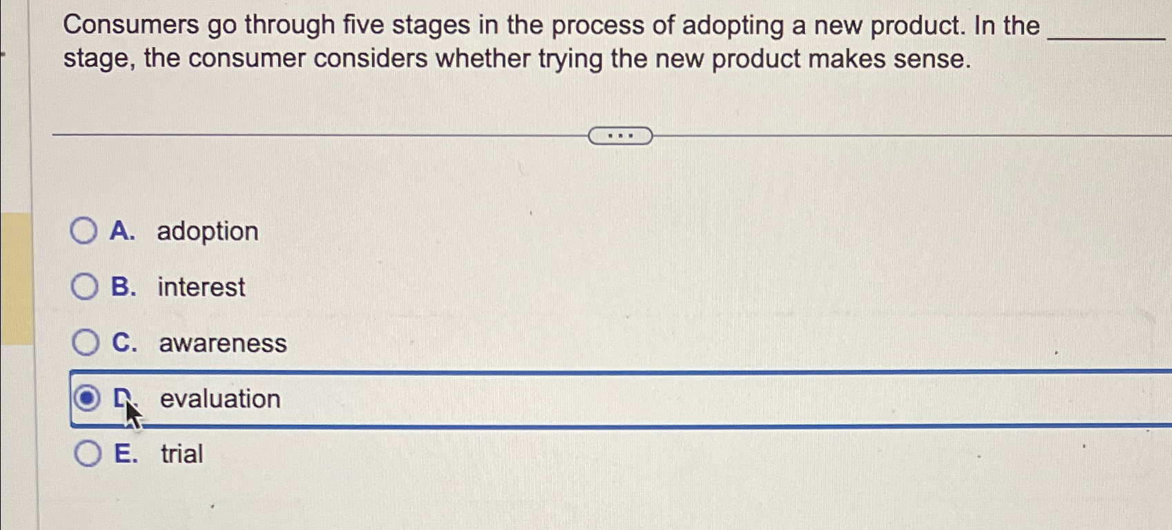 Solved Consumers go through five stages in the process of | Chegg.com