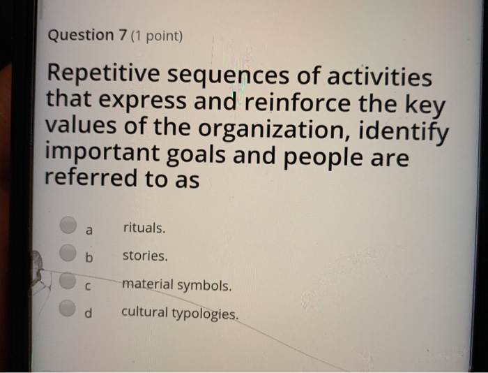 Solved Question 7 (1 point) Repetitive sequences of | Chegg.com