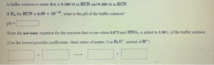 Solved A buffer solution is made that is 0.410 M in H2CO3 | Chegg.com