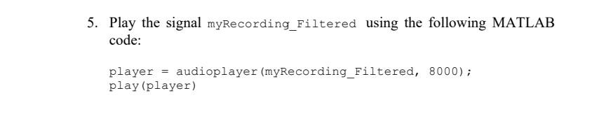 Solved In this project, you are required to use MATLAB to | Chegg.com