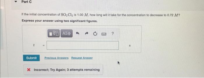 Solved MISSED THIS? Watch KCV: The Integrated Rate Law, IWE: | Chegg.com