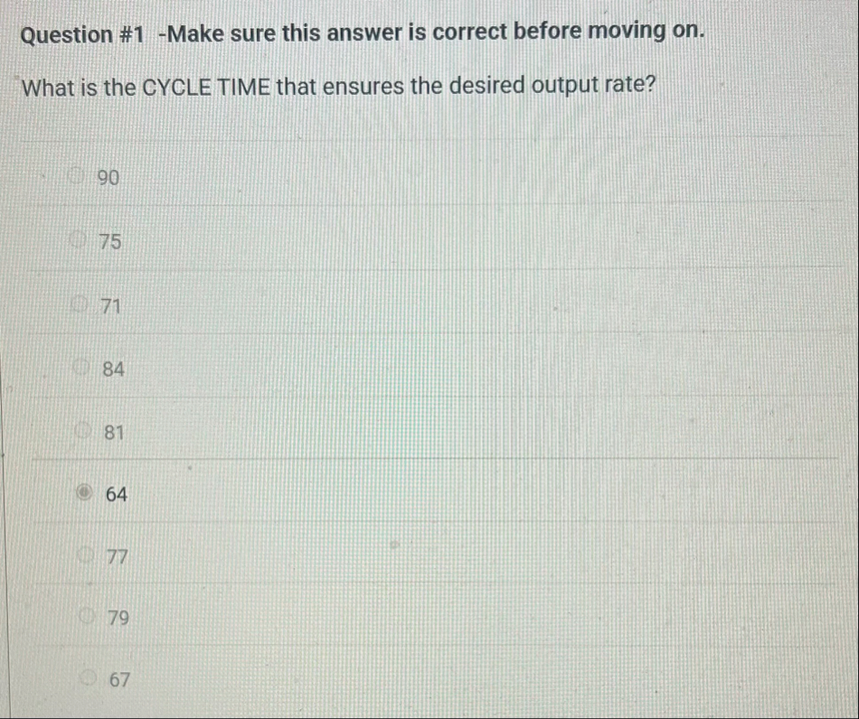 Solved Question #1 -Make sure this answer is correct before | Chegg.com
