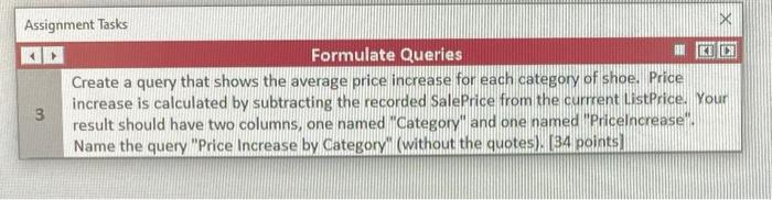 Solved Formulate Queries Create a query that shows the size | Chegg.com Solved Formulate Queries Create a query that shows the size | Chegg.com
