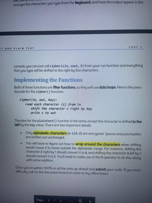 Solved I n cryptography, a Caesar cipher, also known as | Chegg.com
