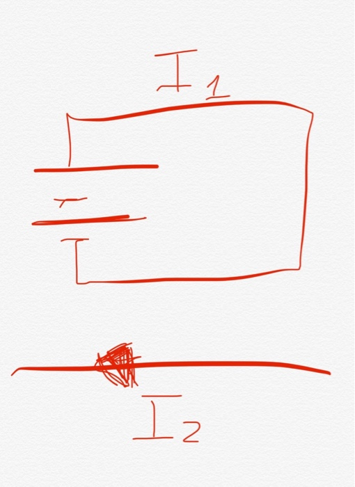 Solved A rigid rectangular wire loop carrying current I2 | Chegg.com