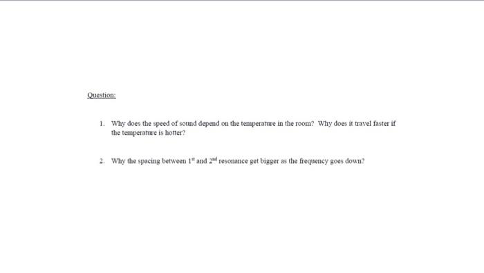 Solved Using a Tuning Fork, final - As the tuning fork | Chegg.com