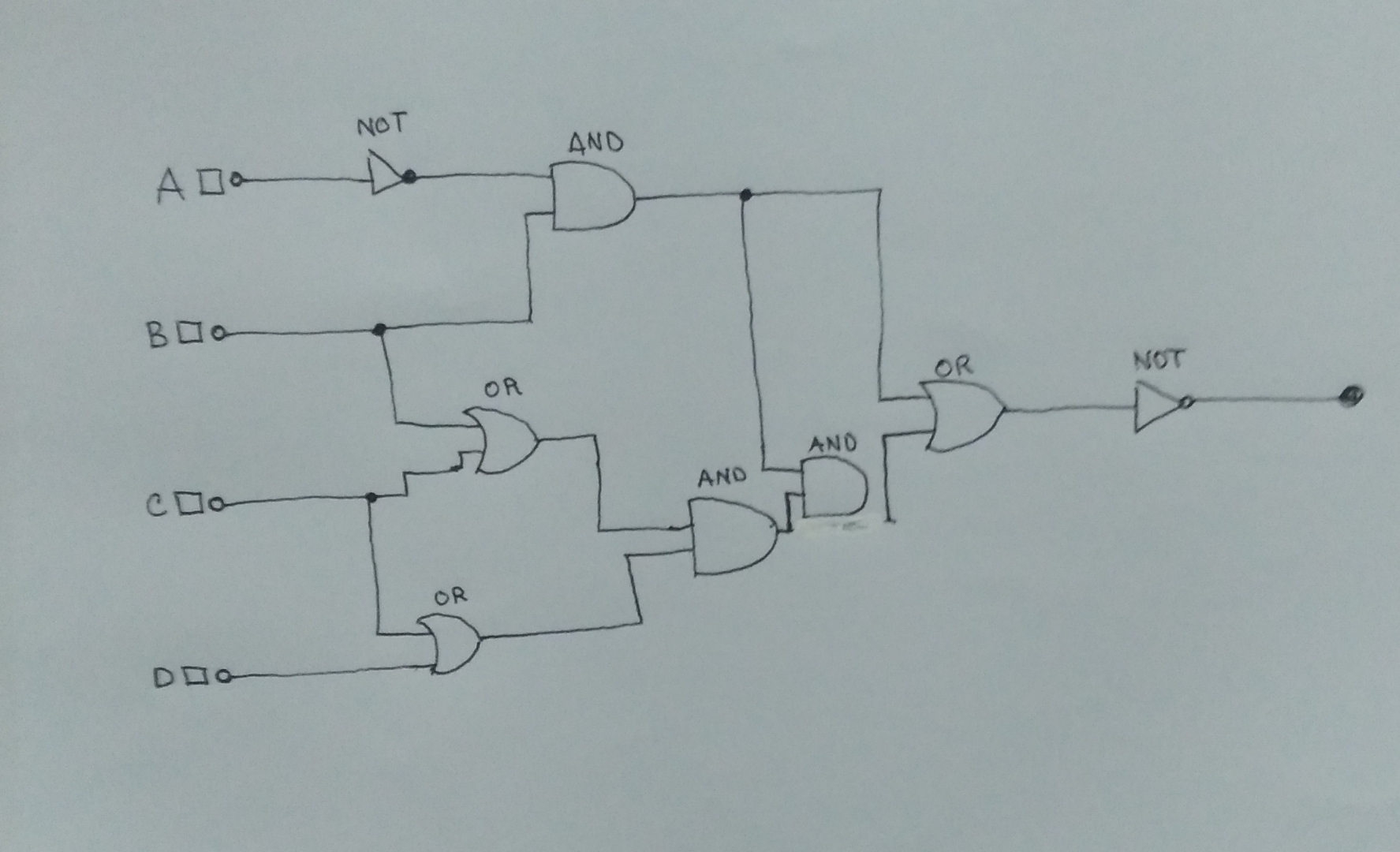 Solved Redesign the following circuit so that it works in | Chegg.com