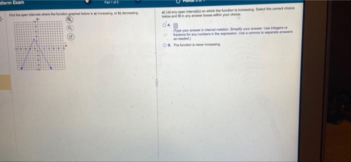 Gopocose that the gaph below in the grugh of f(x), | Chegg.com