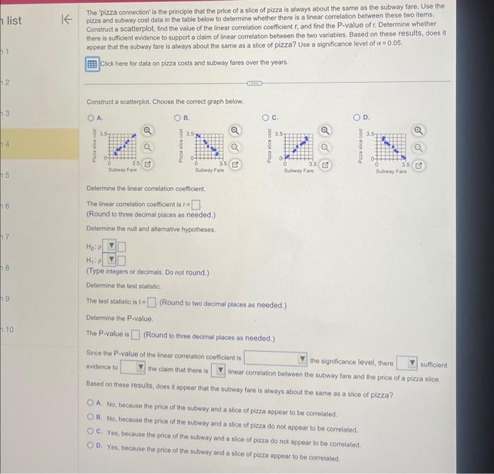 Solved The 'pizza connection' is the principle that the | Chegg.com