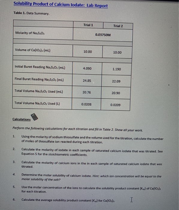 Using Table 1 Please Show Calculations 1 6 And Post