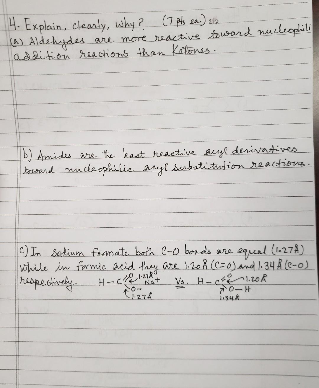 Solved 4. Explain, clearly, why? (7pts ea.) 2i? (a) | Chegg.com