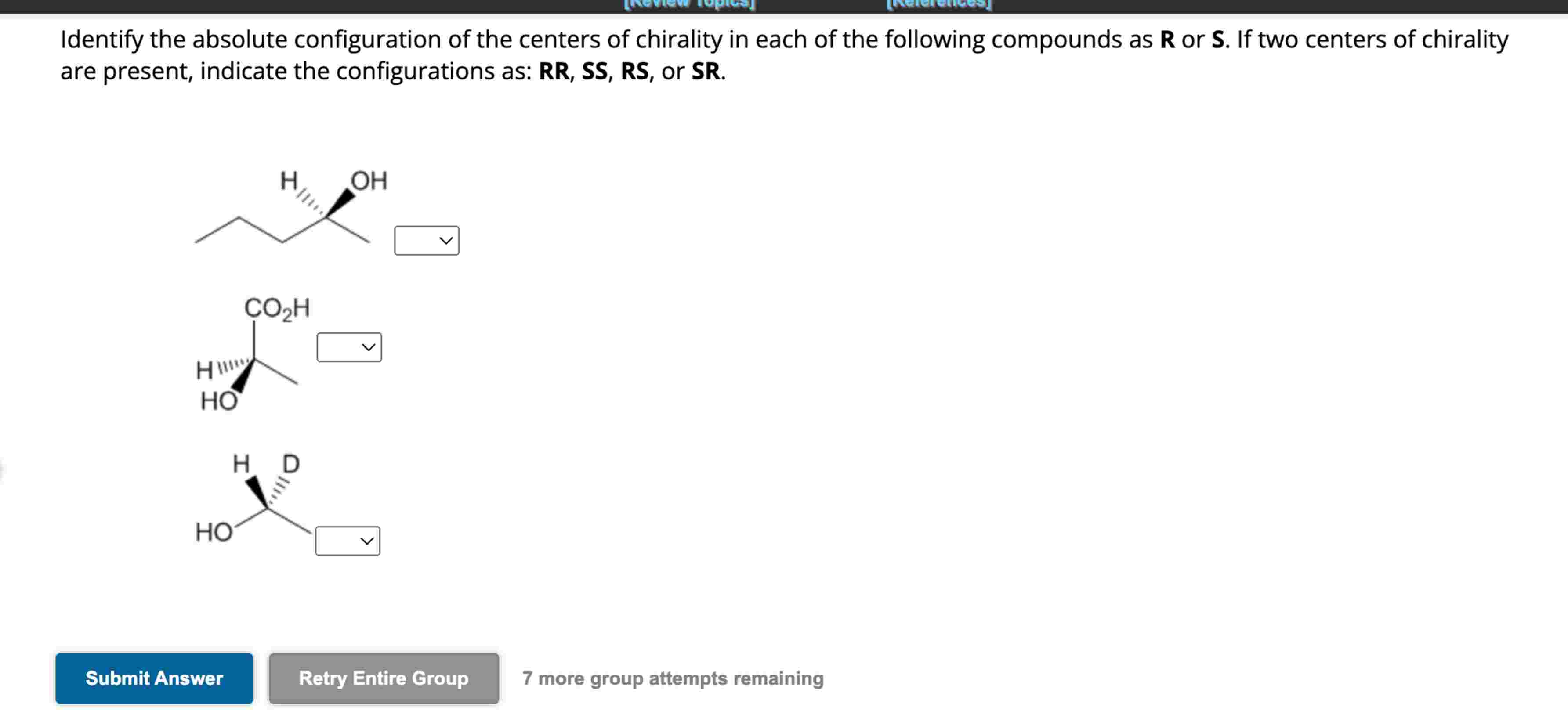 Solved Identify the absolute configuration of the centers of | Chegg.com