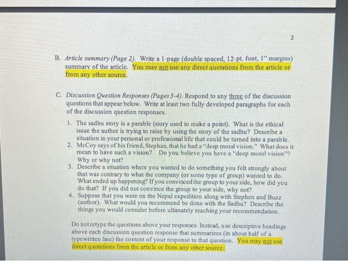 Solved 1. Read an Article on Individual vs. Organizational | Chegg.com