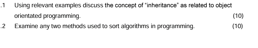 Solved 1 ﻿Using relevant examples discuss the concept of | Chegg.com