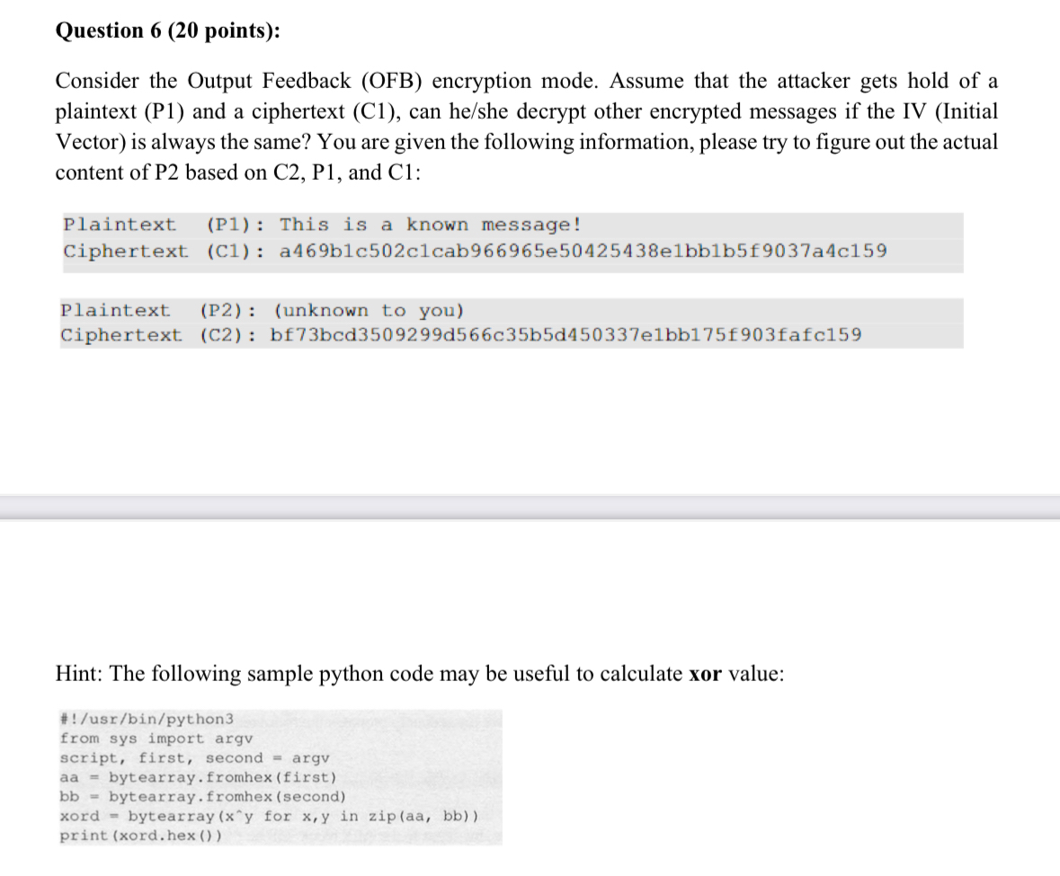 Solved Question 6 (20 ﻿points):Consider the Output Feedback | Chegg.com