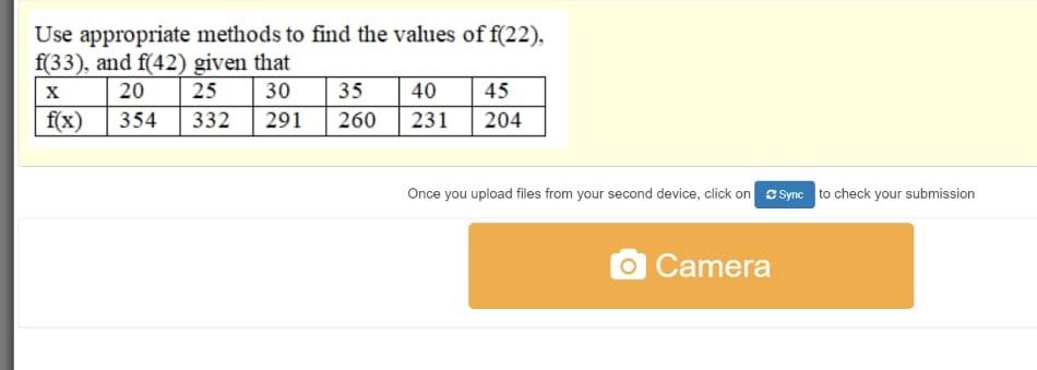 Solved Use appropriate methods to find the values of f(22), | Chegg.com