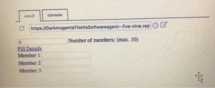 Solved Create A Webpage Like Above That Accepts Input Values