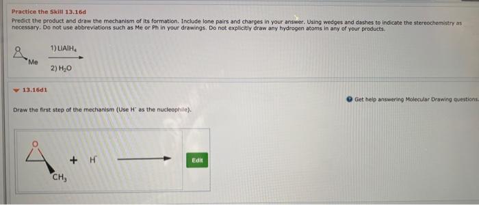 Solved Practice the Skill 13.160 Predict the product and | Chegg.com