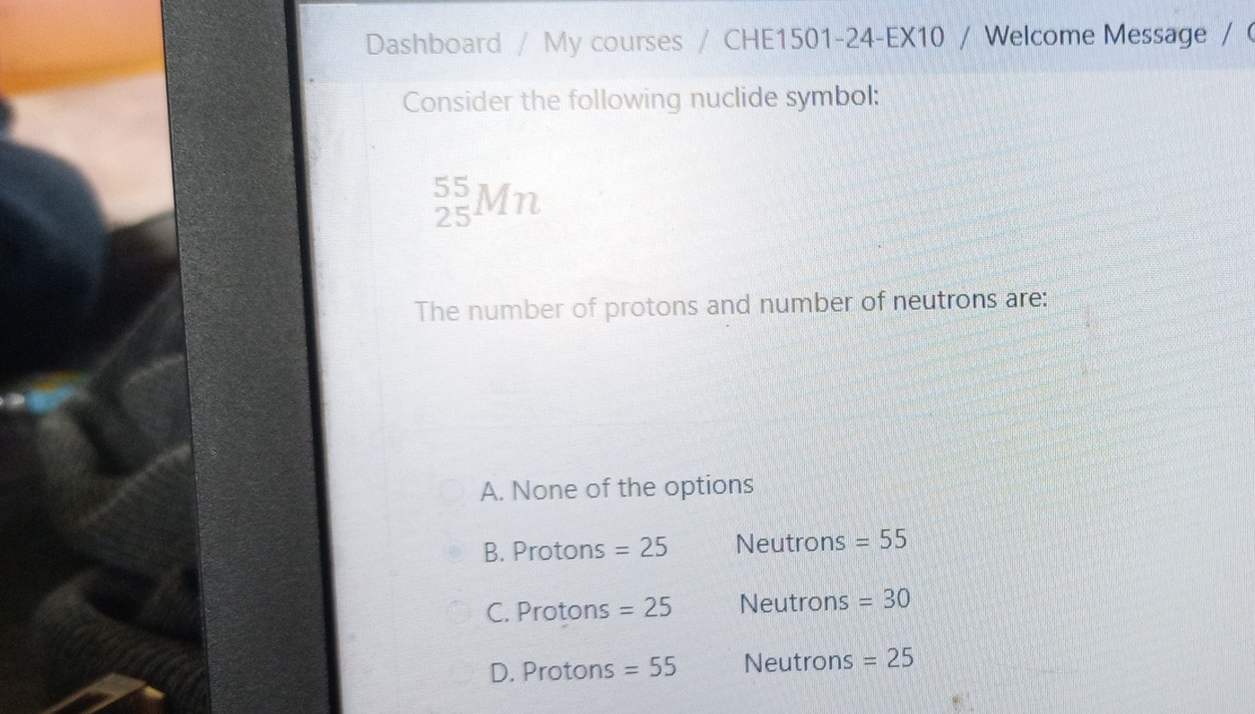 Solved Dashboard / ﻿My courses / ﻿CHE1501-24-EX10 / ﻿Welcome | Chegg.com
