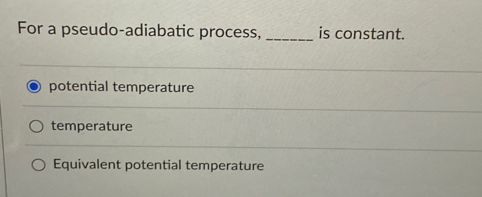 Solved For a pseudo-adiabatic process, is constant.potential | Chegg.com