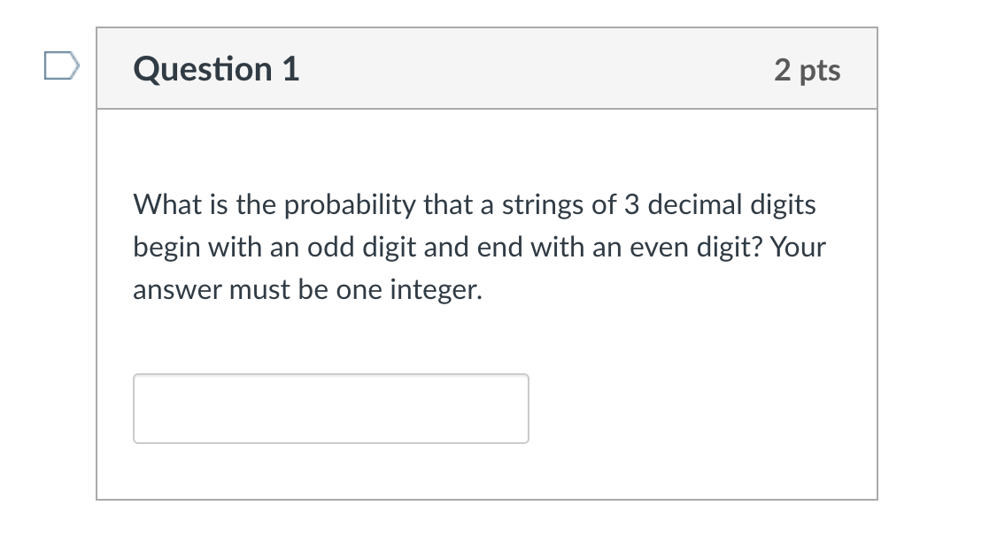 Solved Question 1What is the probability that a strings of 3 | Chegg.com