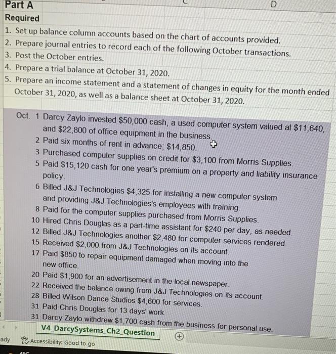 Solved CUMULATIVE PROBLEM - Darcy Systems This comprehensive | Chegg.com