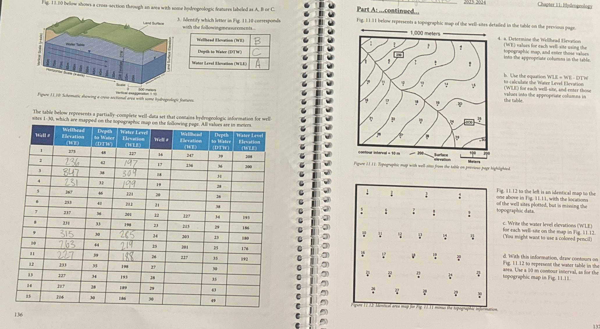 Solved Hydrology lab | Chegg.com