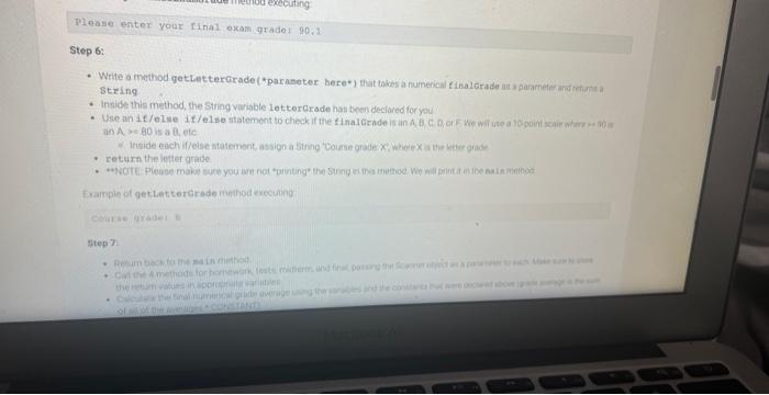 5. 19 Programming Lab 2: Grade Calculator With | Chegg.com