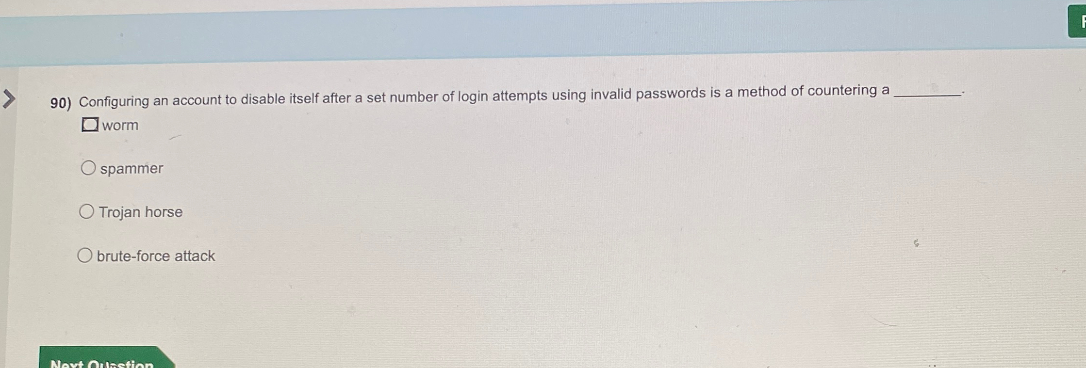 Solved Configuring an account to disable itself after a set | Chegg.com