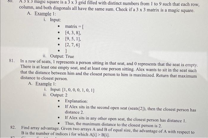 Solved A 3×3 magic square is a 3×3 grid filled with distinct | Chegg.com