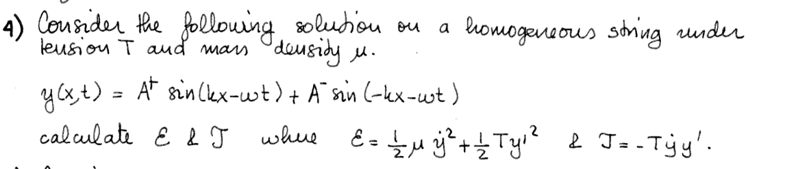 Solved Consider the following solution on a homogeneous | Chegg.com