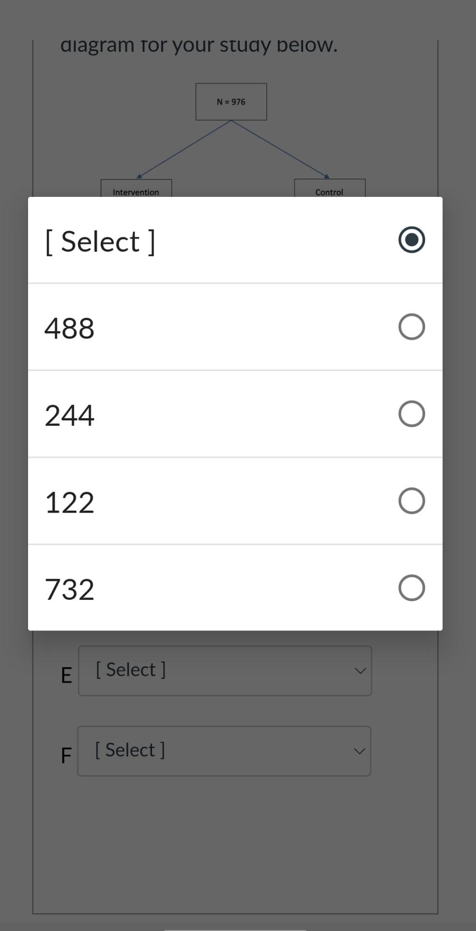 Solved Write the correct number of patients in the basic RCT | Chegg.com