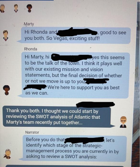 Solved Hi Marty, hi to be the talk of the town. I think it | Chegg.com