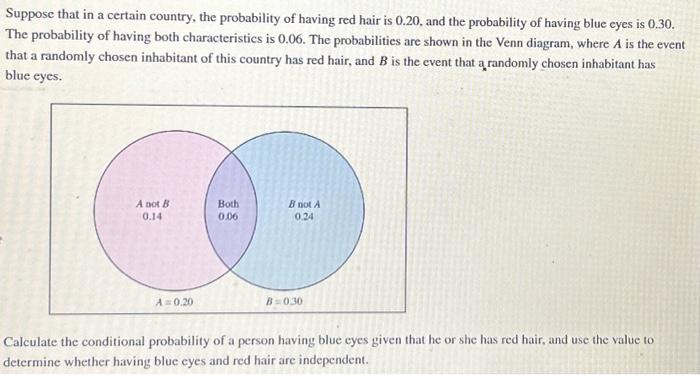 Solved Suppose that in a certain country, the probability of | Chegg.com