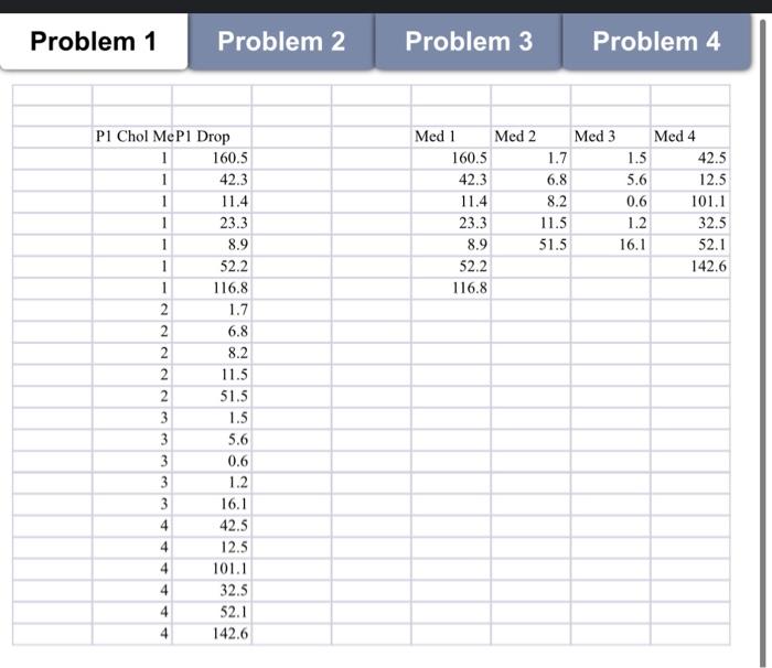 Solved \begin{tabular}{|l|l|l|l} Problem 1 Problem 2 & | Chegg.com