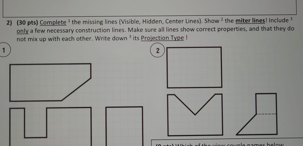 Solved (30 ﻿pts) ﻿Complete ?1 ﻿the missing lines (Visible, | Chegg.com