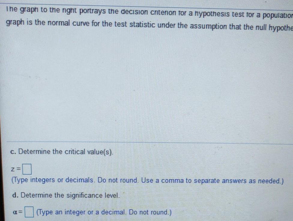 Solved The graph to the right portrays the decision | Chegg.com