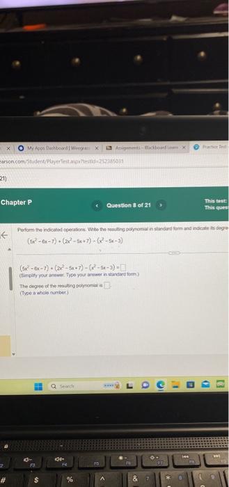 Solved XO My Apps Dashboard | Wiregrass X Bb Assignments - | Chegg.com